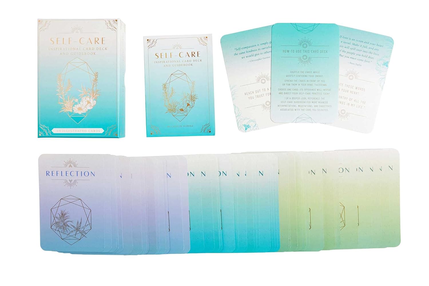 Self-Care Inspirational Card Deck and Guidebook – Mystic Journies